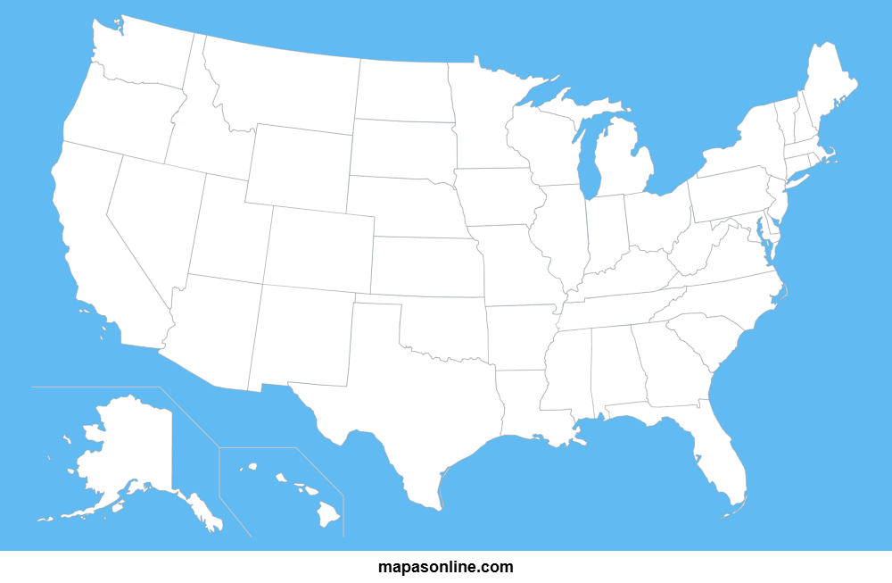 Mapa Interactivo De Las Regiones De Los Estados Unidos