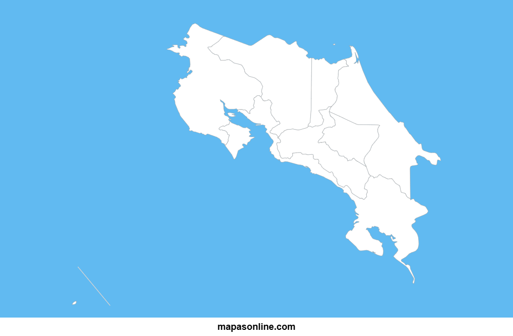Juego de localizar provincias de Costa Rica en el mapa