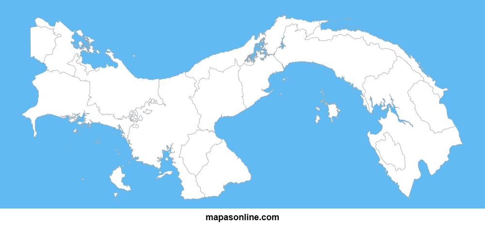 Juego de localizar provincias de Panamá en el mapa