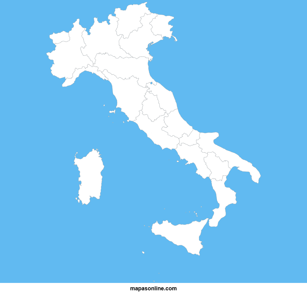 Mapa Político Geográfico De La Región Del Lacio.